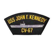 U.S. NAVY USS John F Kennedy CV-67 Cap Patch - U.S. NAVY NEW : MILITARY ...