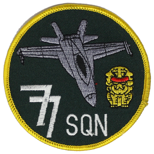 RAAF No 77 Squadron F/A-18 Hornet Patch by COMMANDO - COMMANDO NEW ...