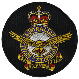 RAAF Crest Round Patch by COMMANDO - COMMANDO NEW : Wide Variety of ...