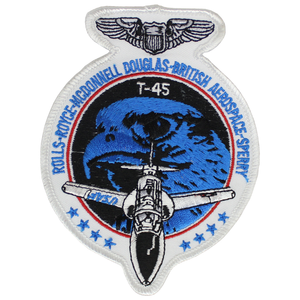 U.S. NAVY British-USA T-45 Patch by COMMANDO - COMMANDO NEW : Wide ...