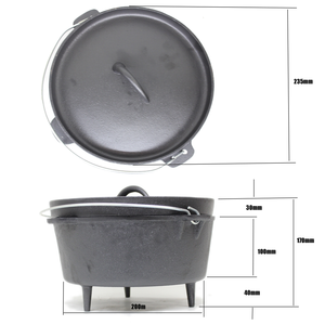 4.5Qrt (4.3Lt) Camp Oven Lip Lid by OUTBOUND - OUTBOUND NEW : Cook Up a ...