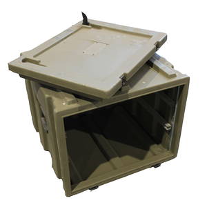 Army Shipping-Storage Box- Plastic by TRIMCAST - MILITARY SURPLUS USED ...