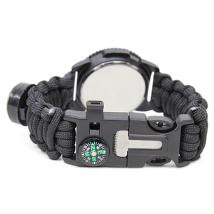 Paracord Survival Watch by COMMANDO - All the Extra Camping Accessories ...