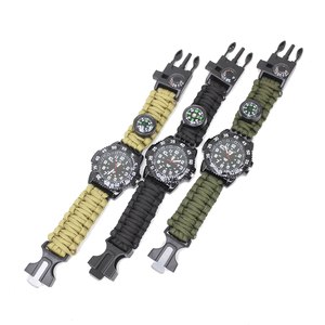 Paracord Survival Watch by COMMANDO - All the Extra Camping Accessories ...