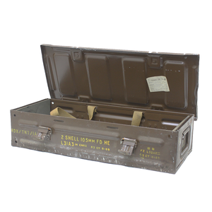 L31A3 - 2 Shells 105mm Ammo Box - MILITARY SURPLUS - MILITARY SURPLUS ...