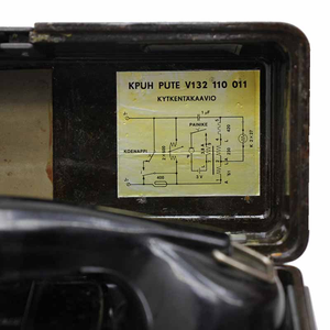 Finnish Field Phone - MILITARY SURPLUS - Wide Range of Militaria and ...