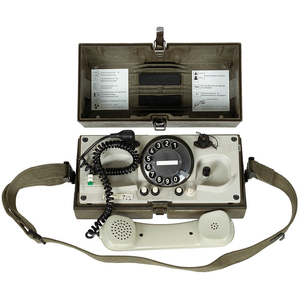Vintage German Army Field Phone - MILITARY SURPLUS - Wide Range of ...