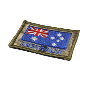 Australian Flag Patch Blue on Multicam with "Hook and Loop" back by ...