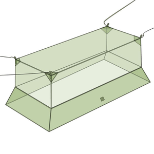 Australian Insect Net Protector Green - MILITARY SURPLUS - Mosquito ...