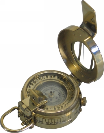 Brass Sighting Compass by OUTBOUND - Never Get Lost Again with a ...