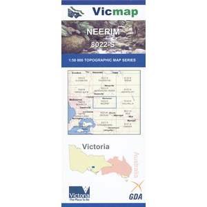 Neerim 1;50000 Vicmap by VICMAPS - Wide Range of Touring Maps to Keep ...