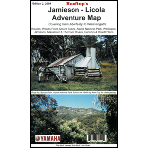 Jamieson-Licola Adventure Map by ROOFTOPS MAP - Wide Range of Touring ...