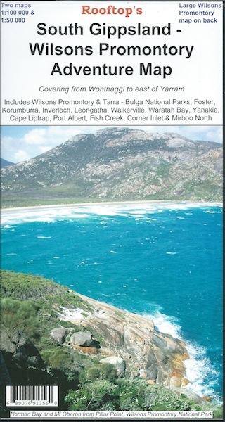 South Gippsland-Wilsons Prom Adventure Map by ROOFTOPS MAP - Wide Range ...