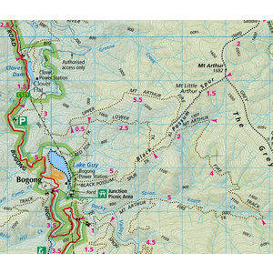 Bogong Alpine Area 1;50000 Map by SPACIAL VISION MAP - Wide Range of ...