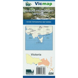 Wilsons Prom Special 1;50000 Vicmap by VICMAPS - Wide Range of Touring ...